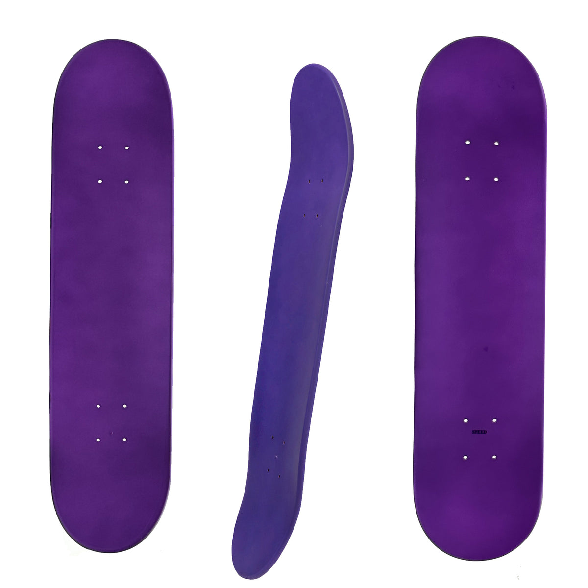 SPEED 7.75 Inch Dipped in Purple Skateboard Deck – Sol-Effect